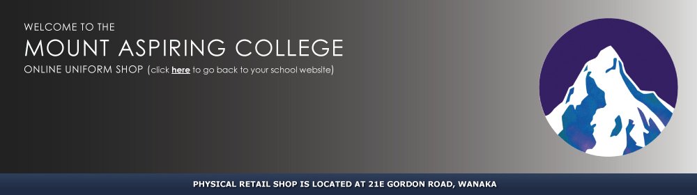 Mount Aspiring College Uniform Shop